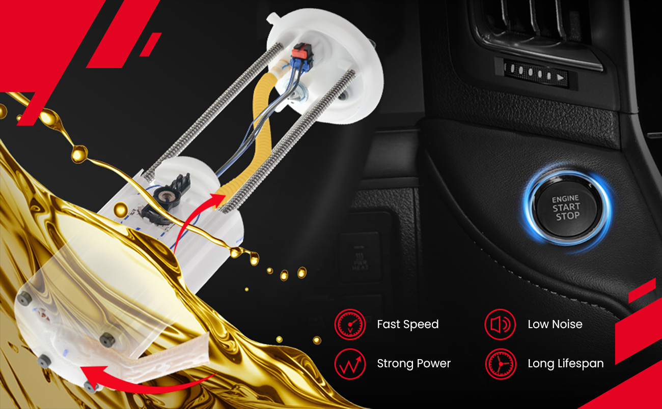 Fuel Pump Assembly 17040-EM30A For Nissan - COWTOTAL