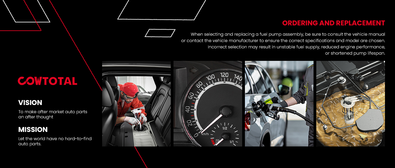 Fuel Pump Assembly 17040-EM30A For Nissan - COWTOTAL
